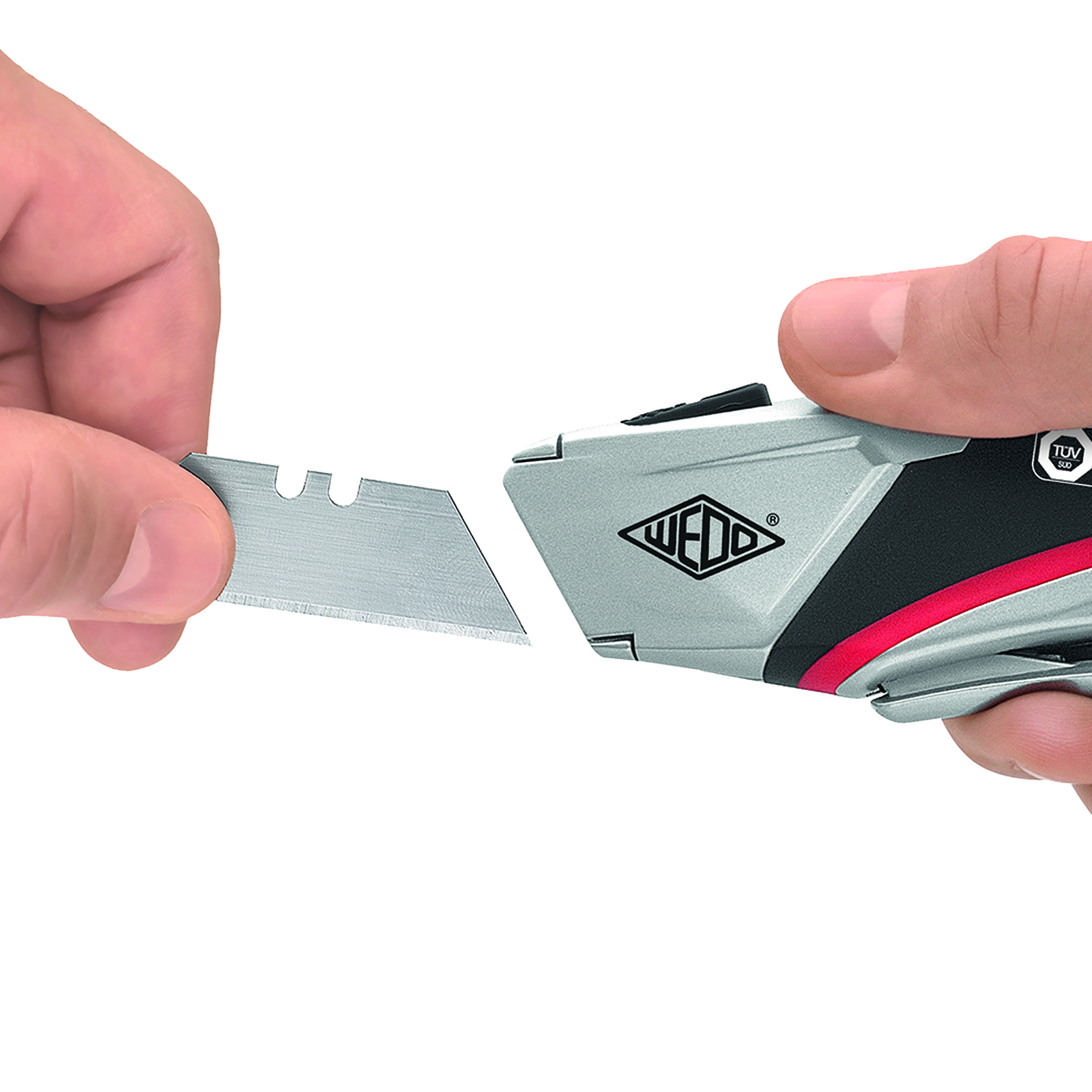 WEDO® Cutter Safety-Cutter Cuttermesser Teppichmesser Profi Paketmesser ...