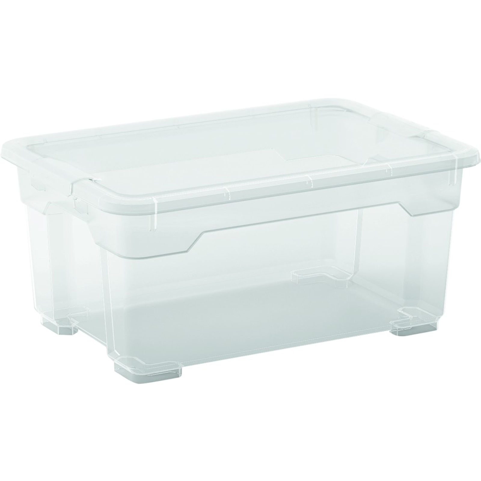 AUFBEWAHRUNGSBOX STAPELBOX LAGERBOX Kunststoffbox mit Deckel 