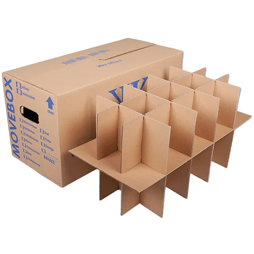 Glaeser Kartons fuer sicheren Transport | KK Verpackungen